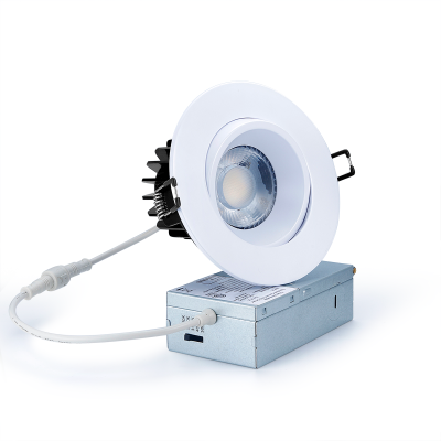 High Lumen Dimmable Gimbal Light | 360° Adjustable | White | Arani